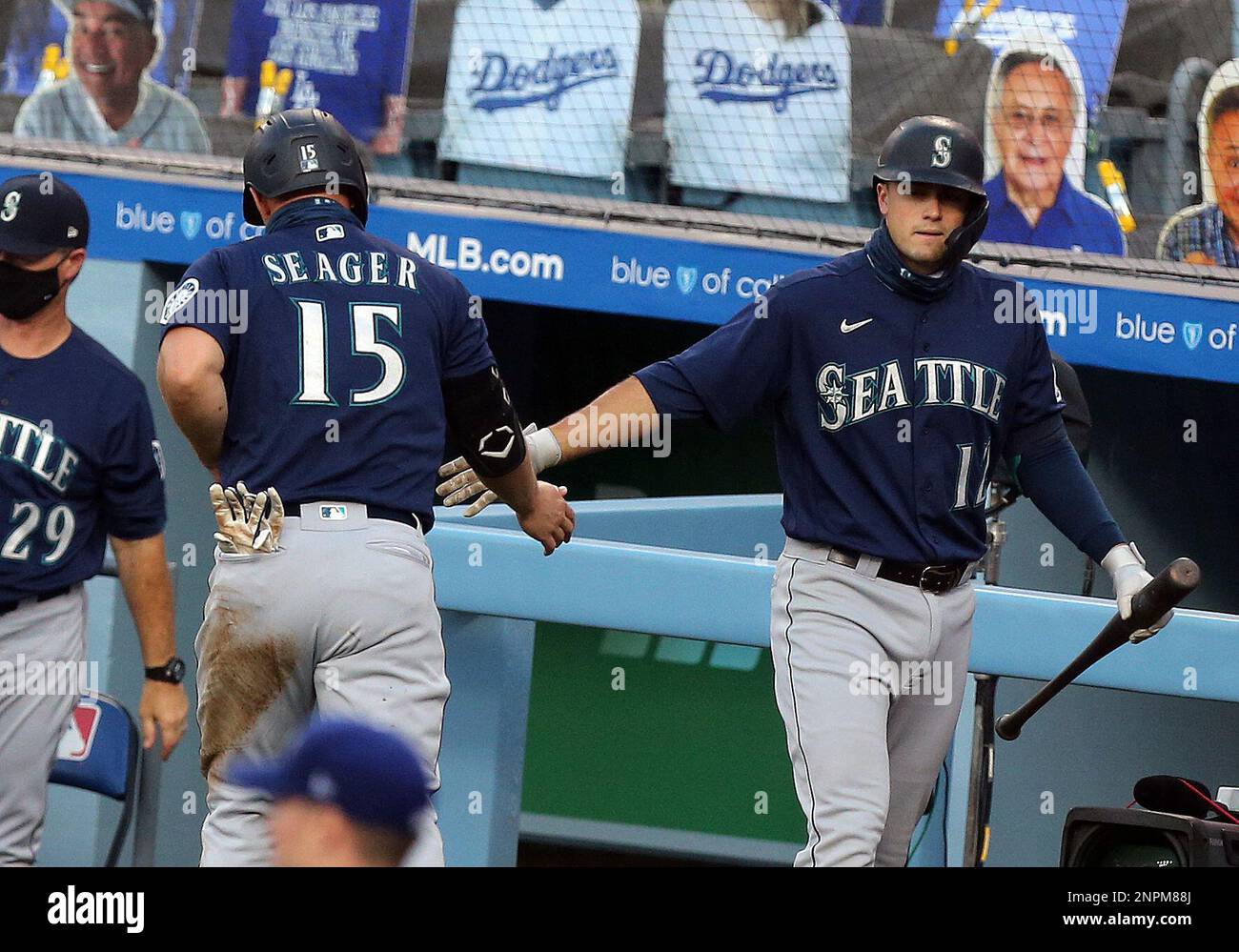 LOS ANGELES, CA - AUGUST 17: Seattle Mariners third baseman Kyle Seager ...