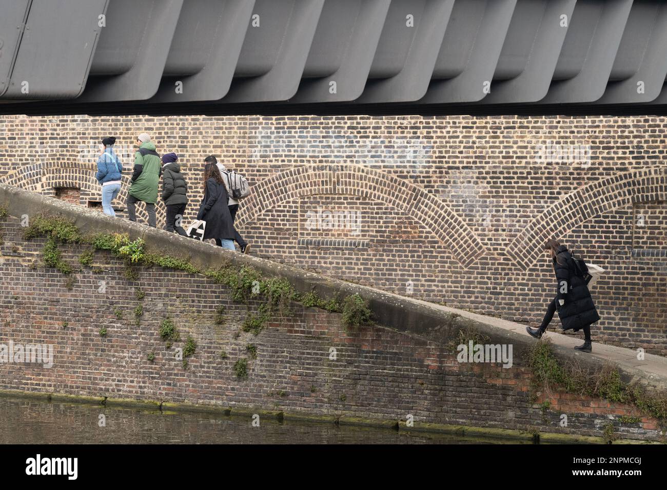 Somers Town Bridge is a new pedestrian bridge by Moxon Architects ...