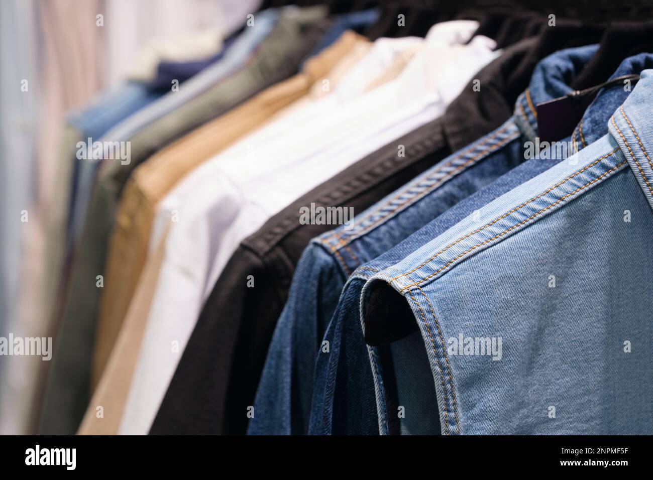 Jeans on white still life hi-res stock photography and images - Alamy
