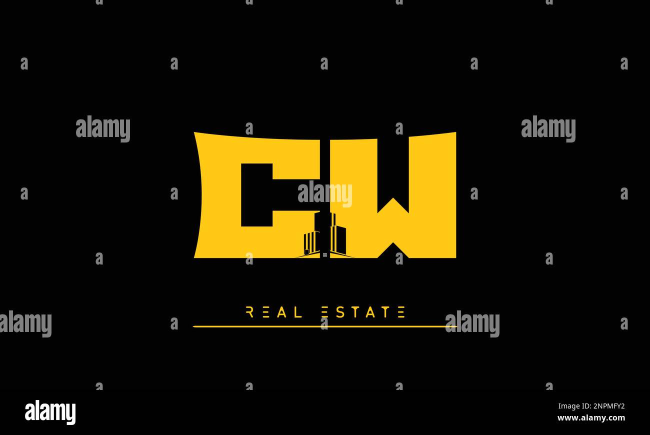 Cw real estate symbol hi-res stock photography and images - Alamy