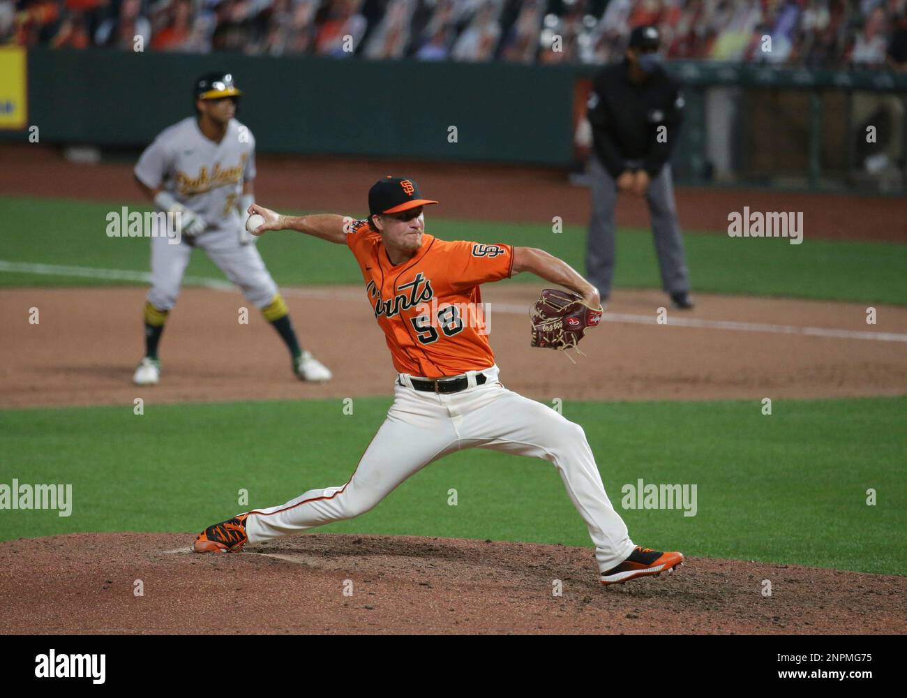 SAN FRANCISCO, CA - AUGUST 14: San Francisco Giants pitcher Trevor Gott ...