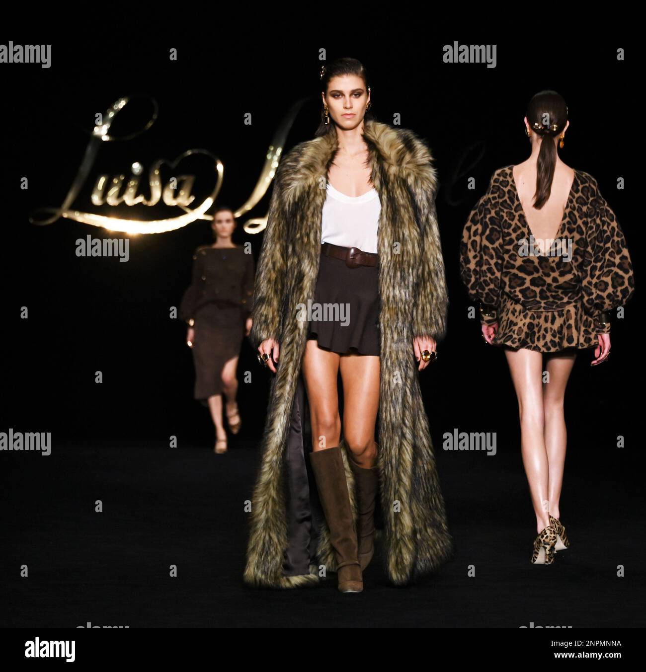 Milan, Italy. 26th Feb, 2023. Milano, Italy Milan Fashion Week FW 2023 ...