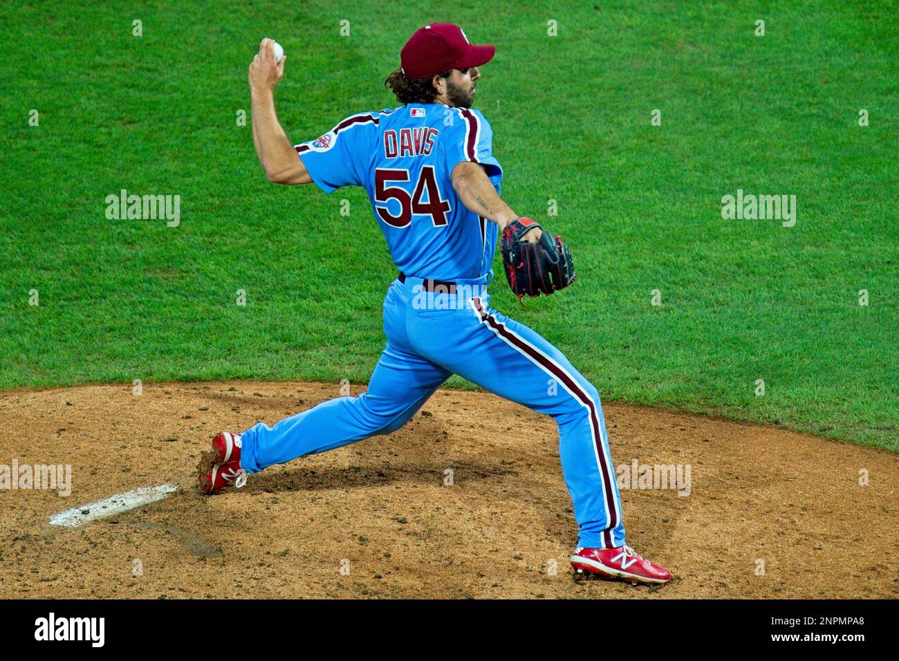 PHILADELPHIA, PA - AUGUST 13: Philadelphia Phillies relief pitcher ...