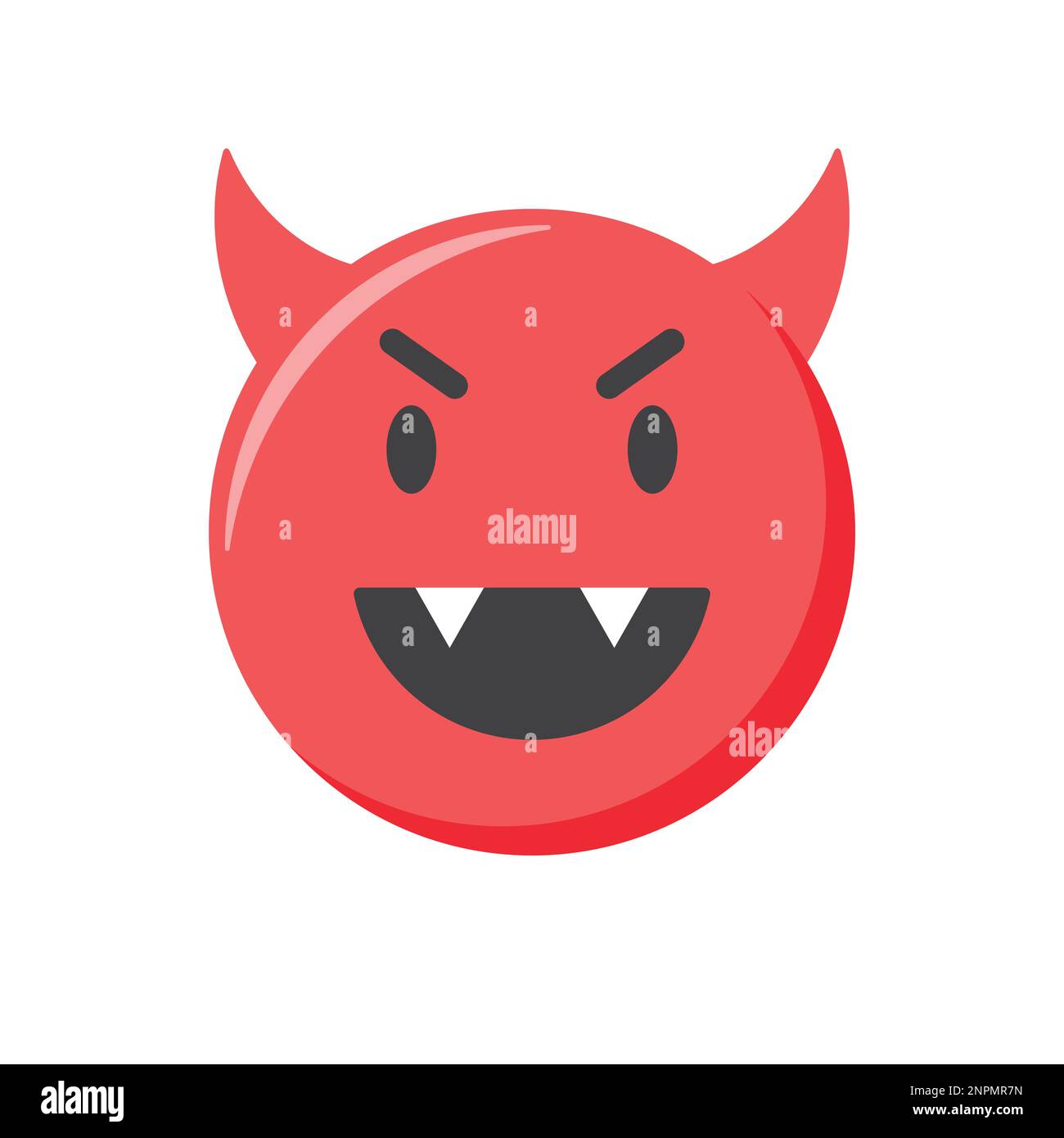 Cartoon illustration devil thinking hi-res stock photography and images ...