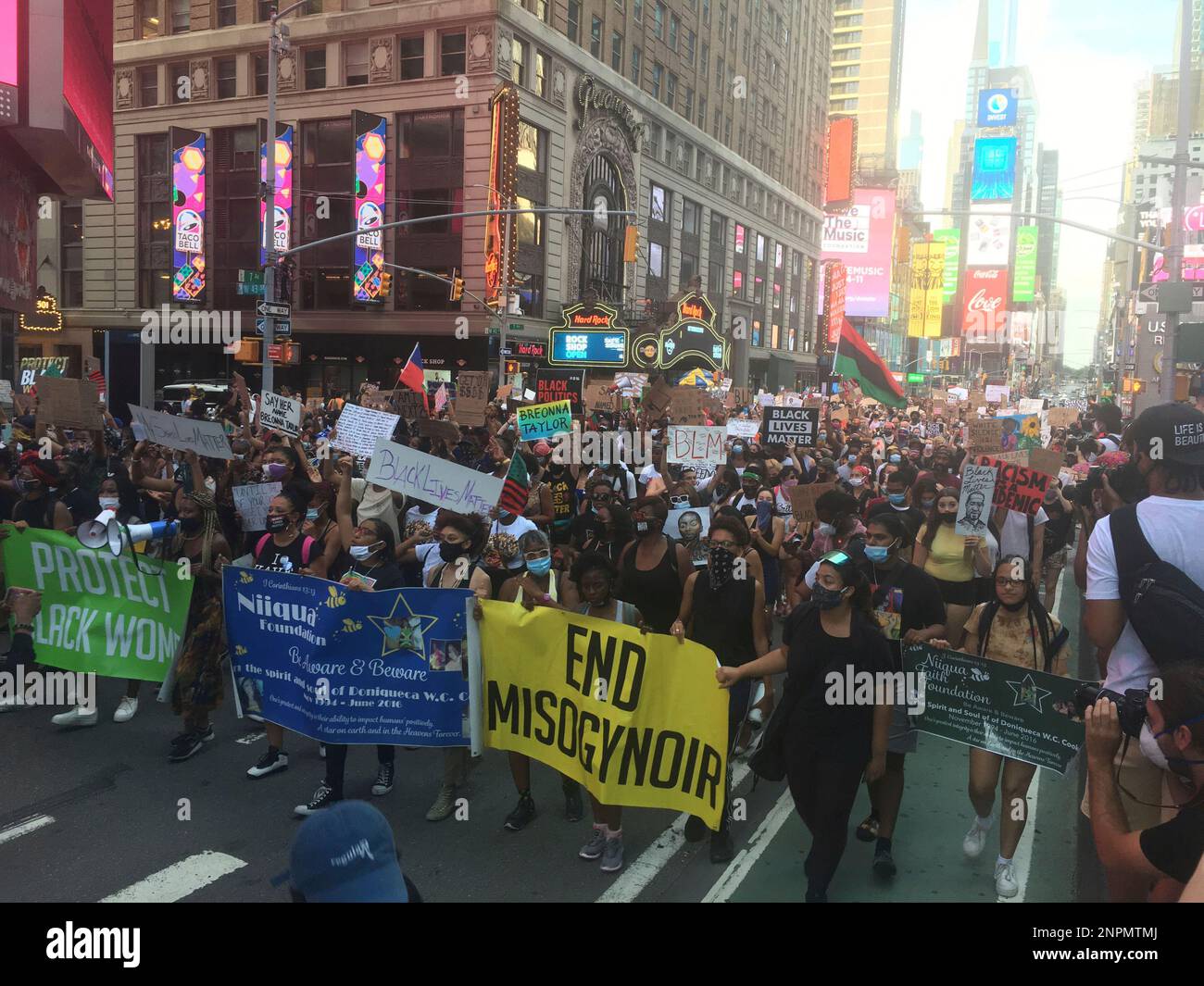 Photo by: zz/STRF/STAR MAX/IPx 2020 7/26/20 March For Black Womxn ...