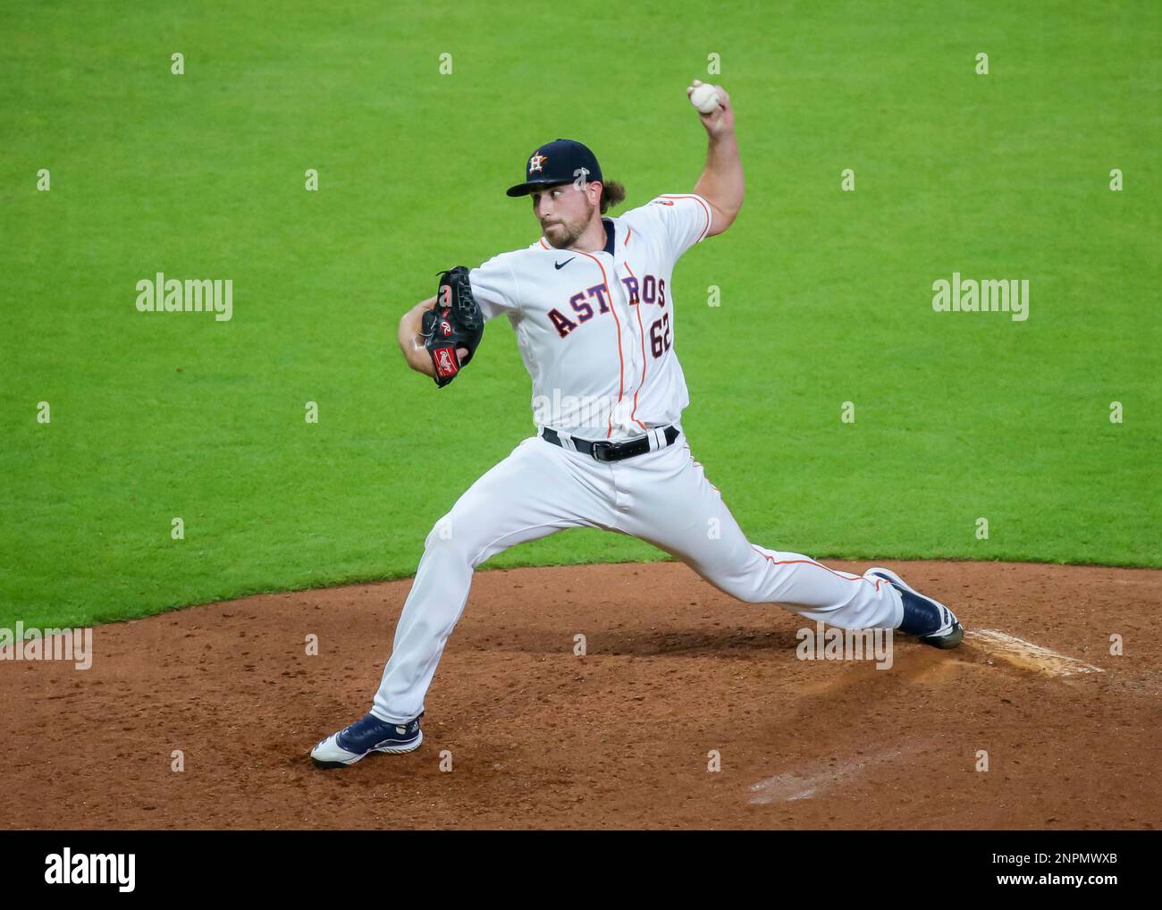 HOUSTON, TX - AUGUST 12: Houston Astros starting pitcher Blake Taylor ...