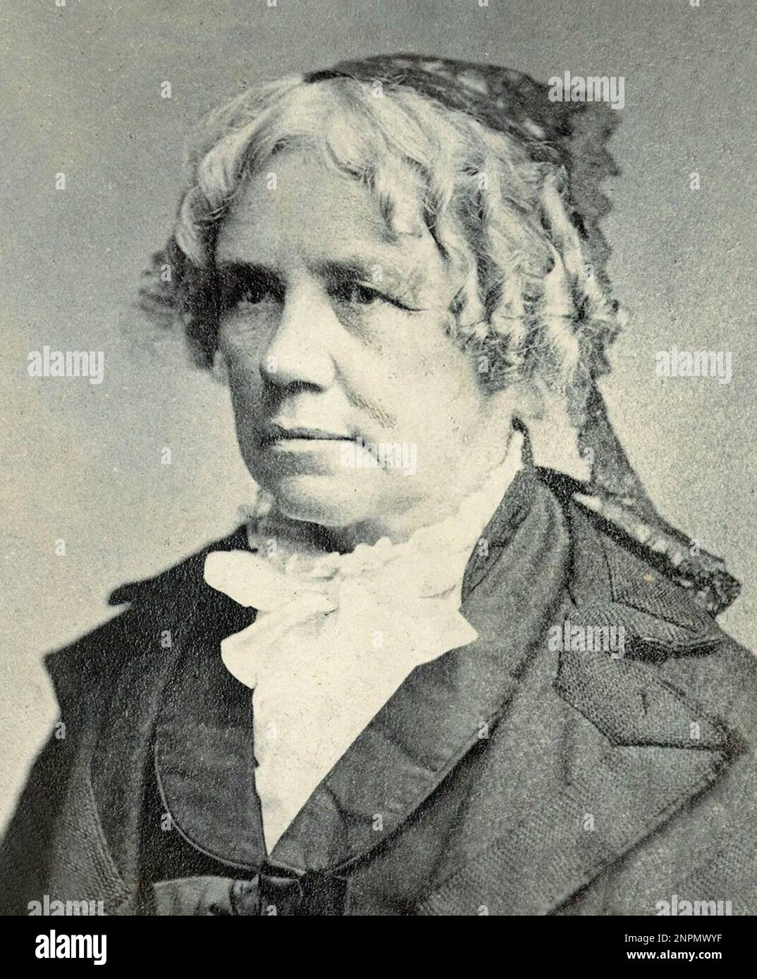Maria Mitchell (1818 – 1889) American astronomer Stock Photo - Alamy