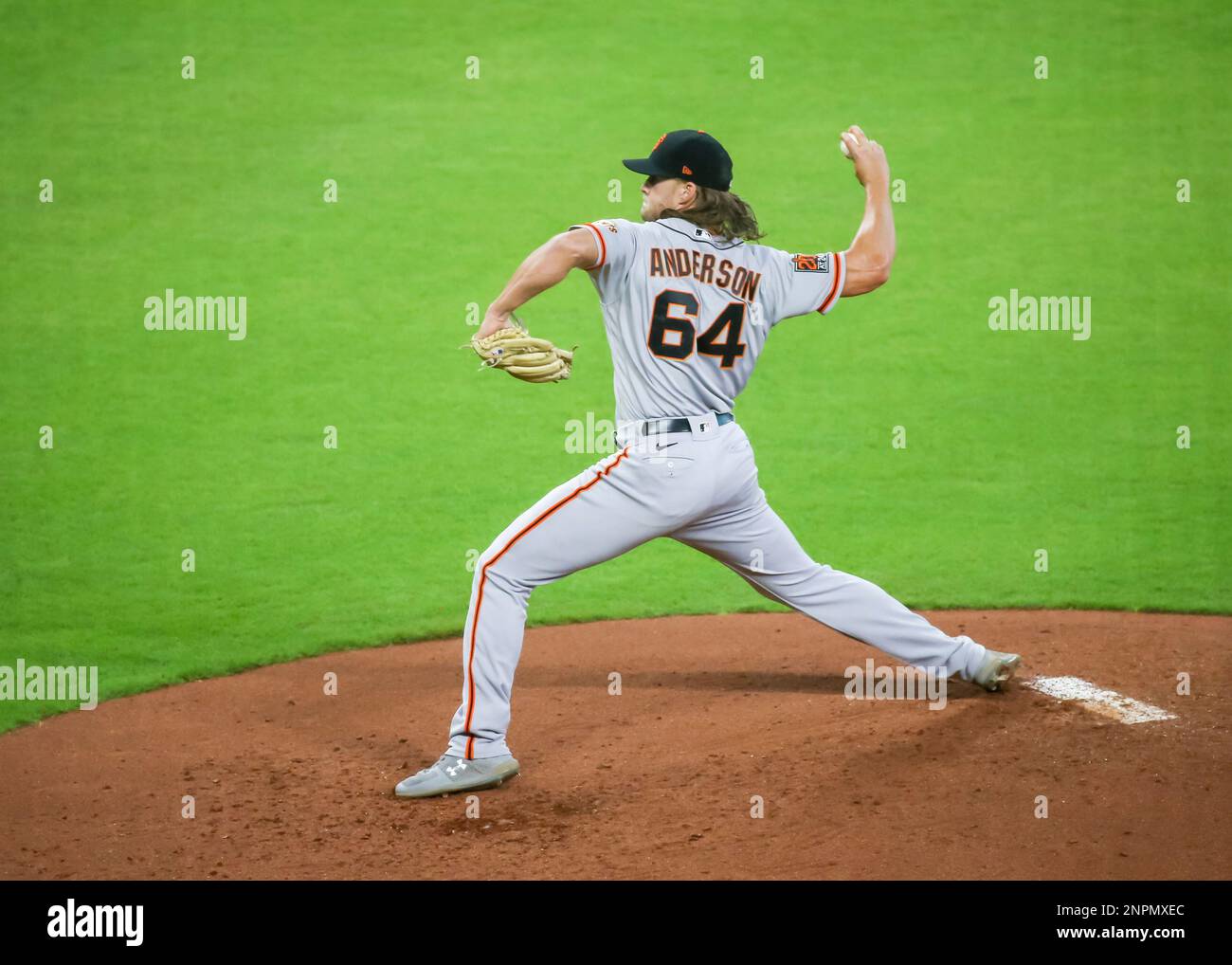HOUSTON, TX - AUGUST 12: San Francisco Giants starting pitcher Shaun ...