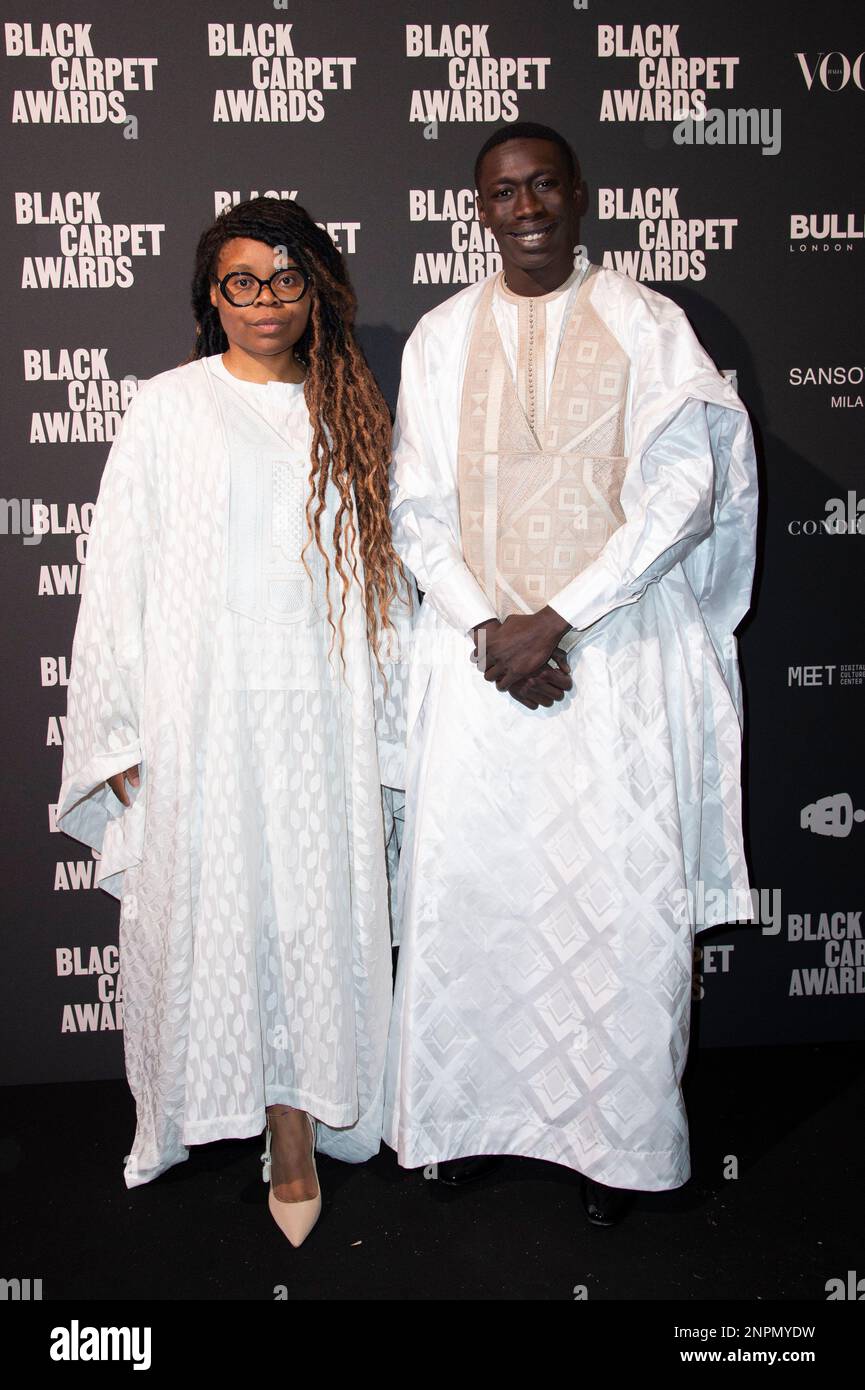 Michelle Francine Ngonmo , Khaby Lame Milan Fashion Week Women Fall ...