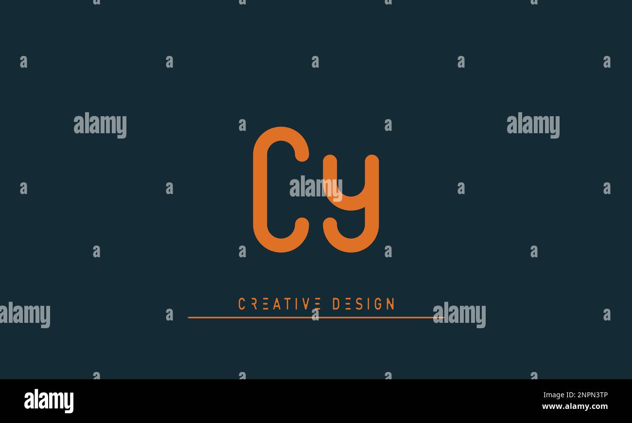 Cy letters Stock Vector Images - Alamy