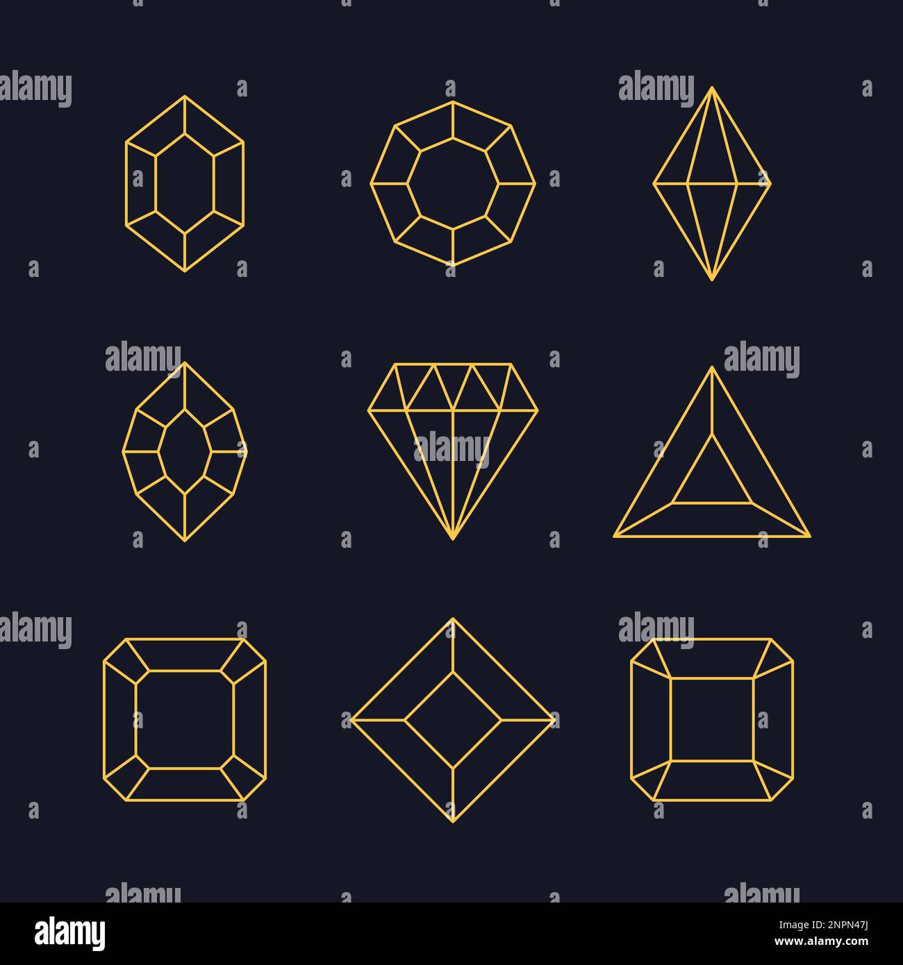 Gems and jewels set. Precious stones and diamonds collection, Game loot ...