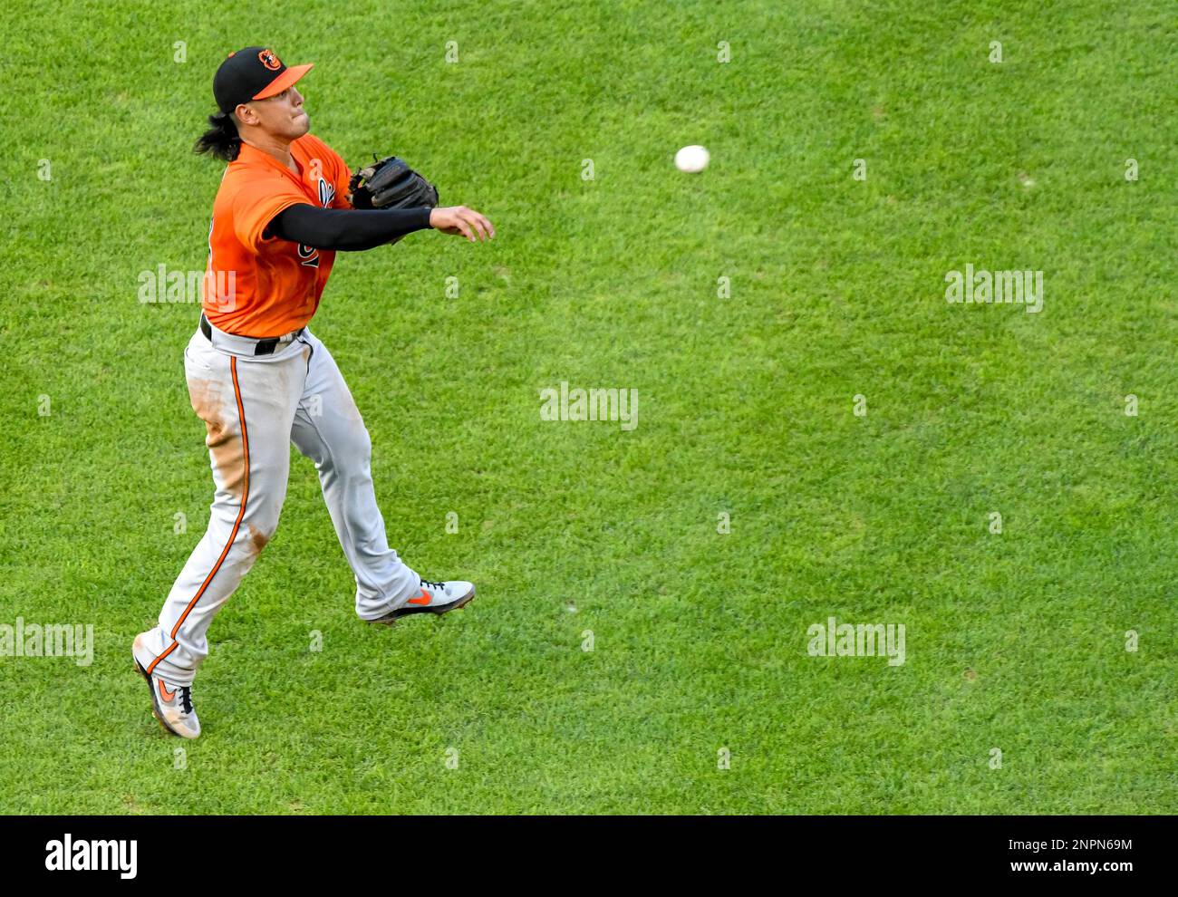 WASHINGTON, DC - AUGUST 08: Baltimore Orioles third baseman Rio Ruiz ...