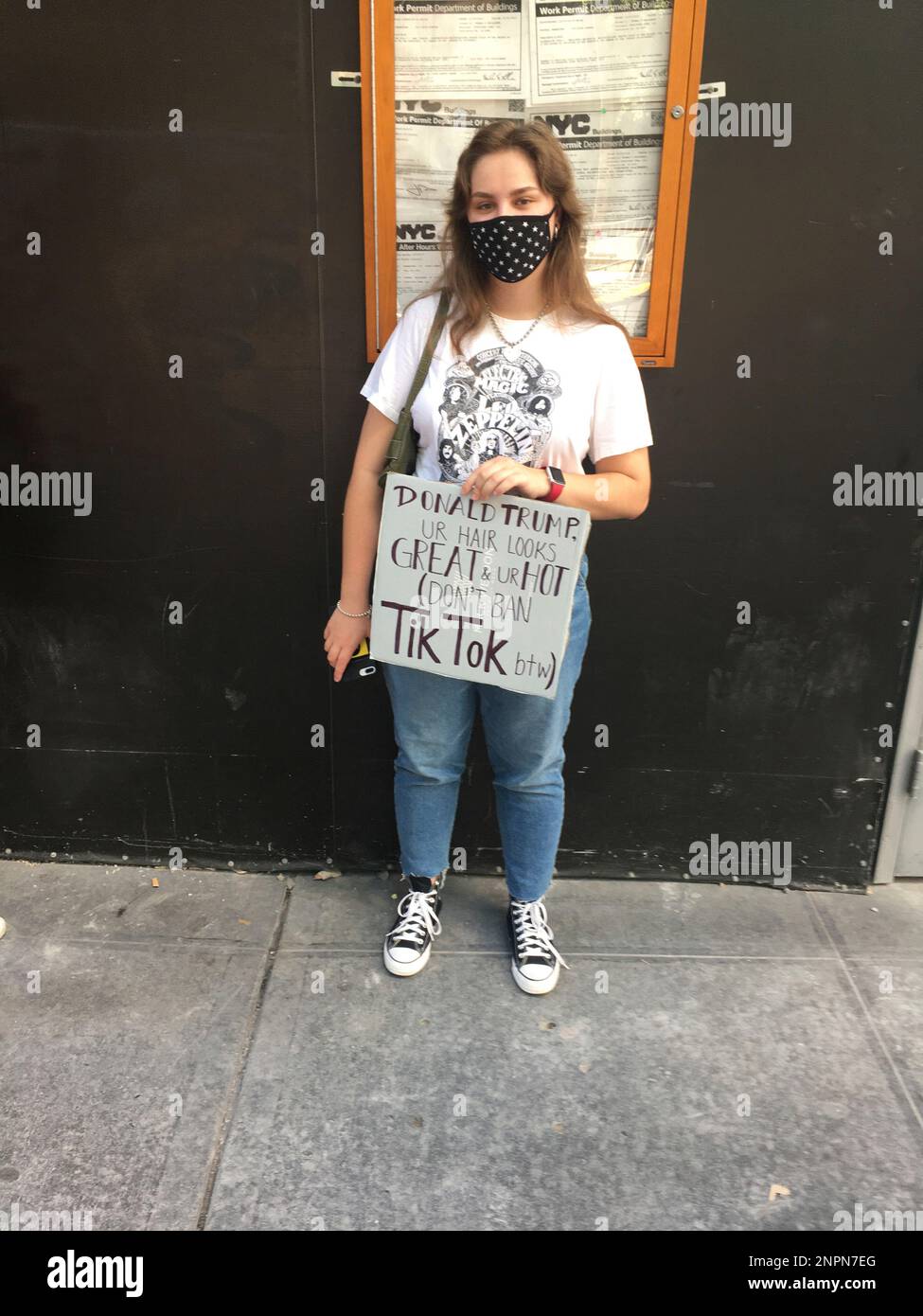 Photo by: STRF/STAR MAX/IPx 2020 8/9/20 Tik Tok activist and comedian ...