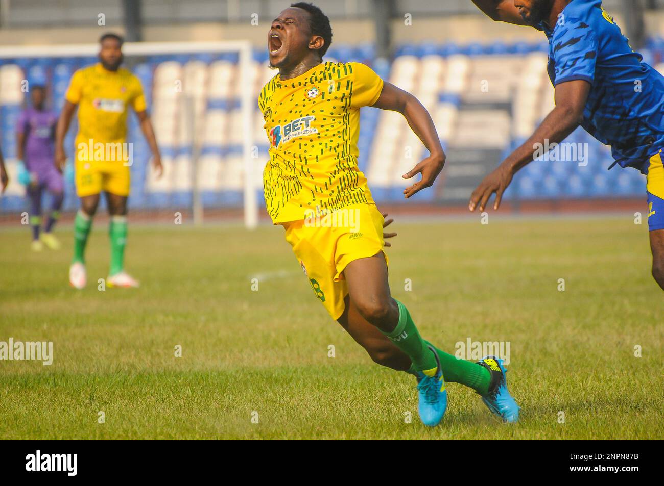 Nigeria Premier Football League match between Kwara United and Gombe ...