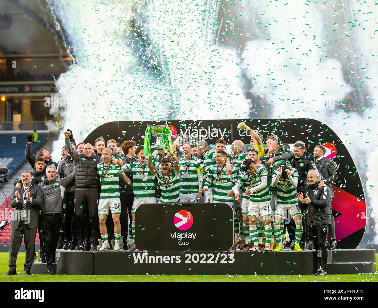 Glasgow, Scotland, UK. 26th February 2023; Hampden Park, Glasgow ...