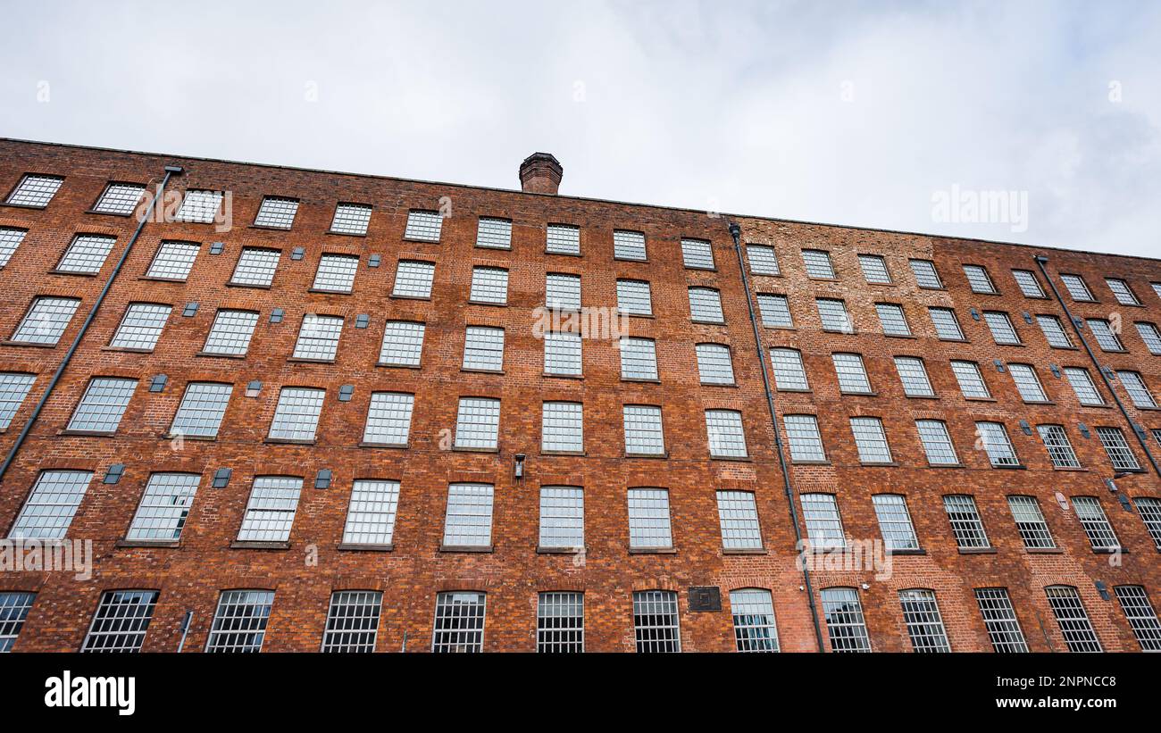 The reoccurring windows and shapes on Royal Mill, the former cotton ...