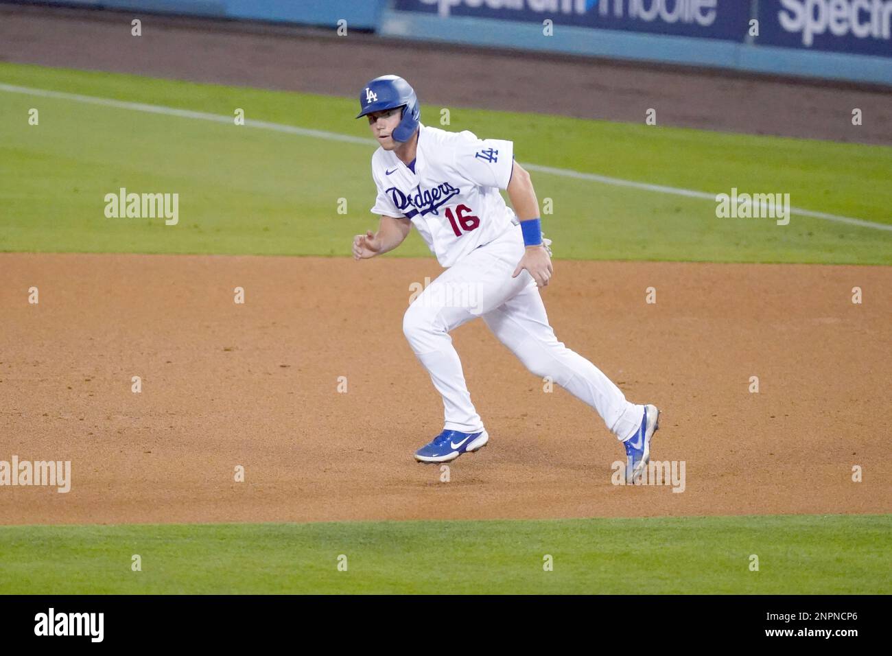 Los Angeles Dodgers catcher Will Smith (16) during a MLB baseball game ...