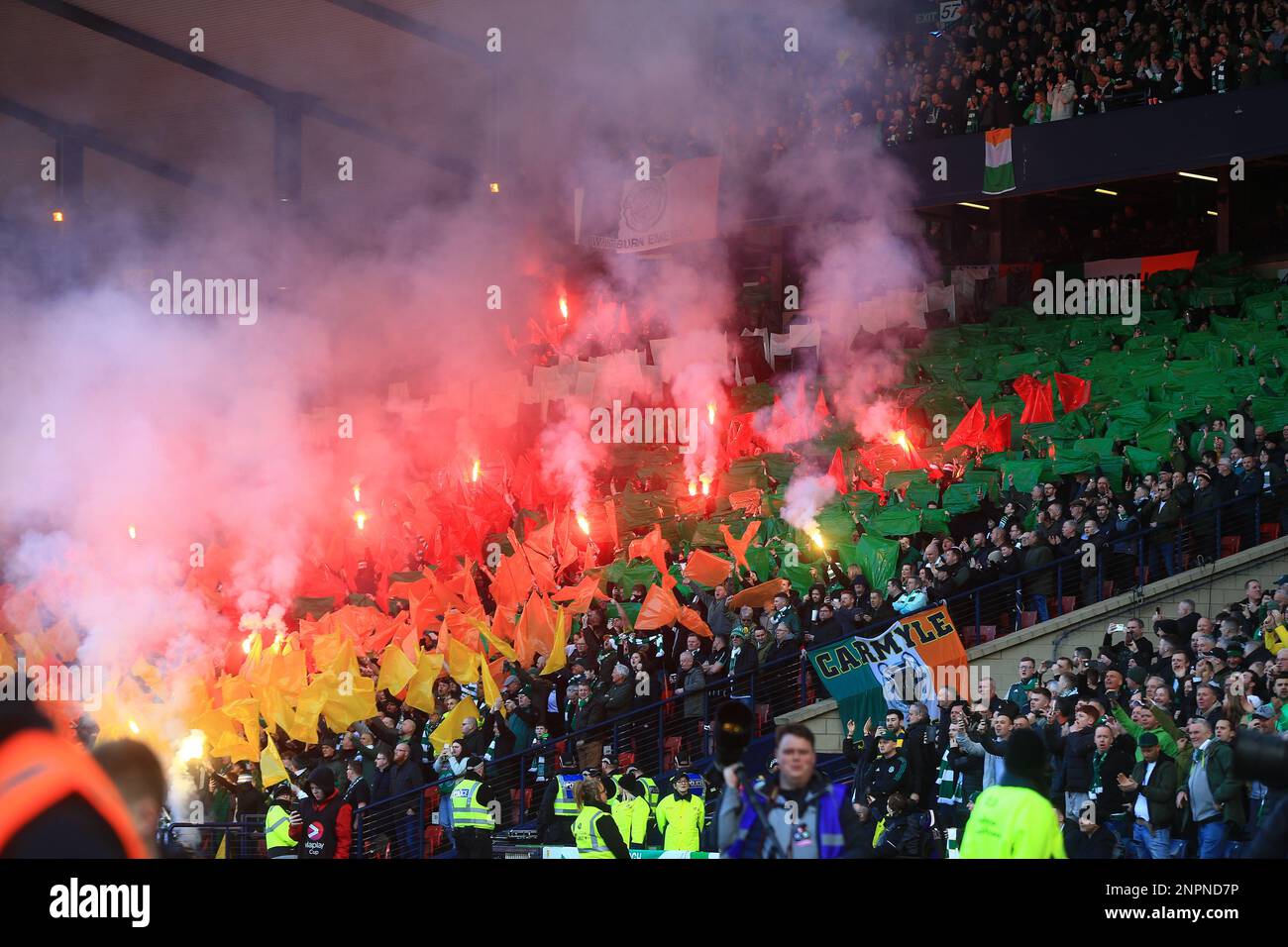 Glasgow, Scotland, UK. 26th February 2023; Hampden Park, Glasgow ...