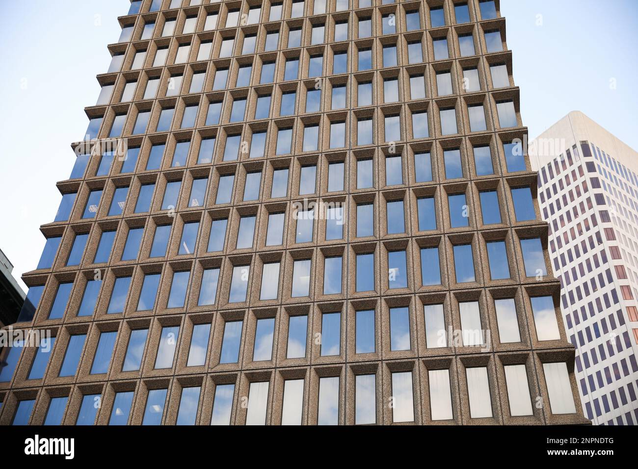 Modern bulidings with large windows residential and commercial building ...