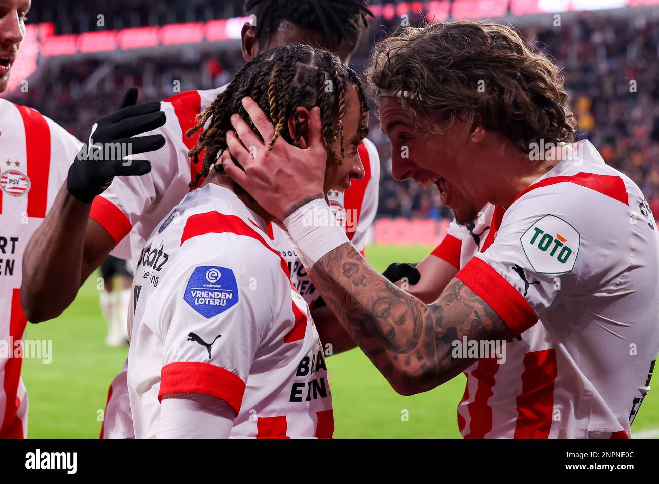 PSV vs FC Twente Eredivisiematch in Eindhoven PSV wins the match Stock ...