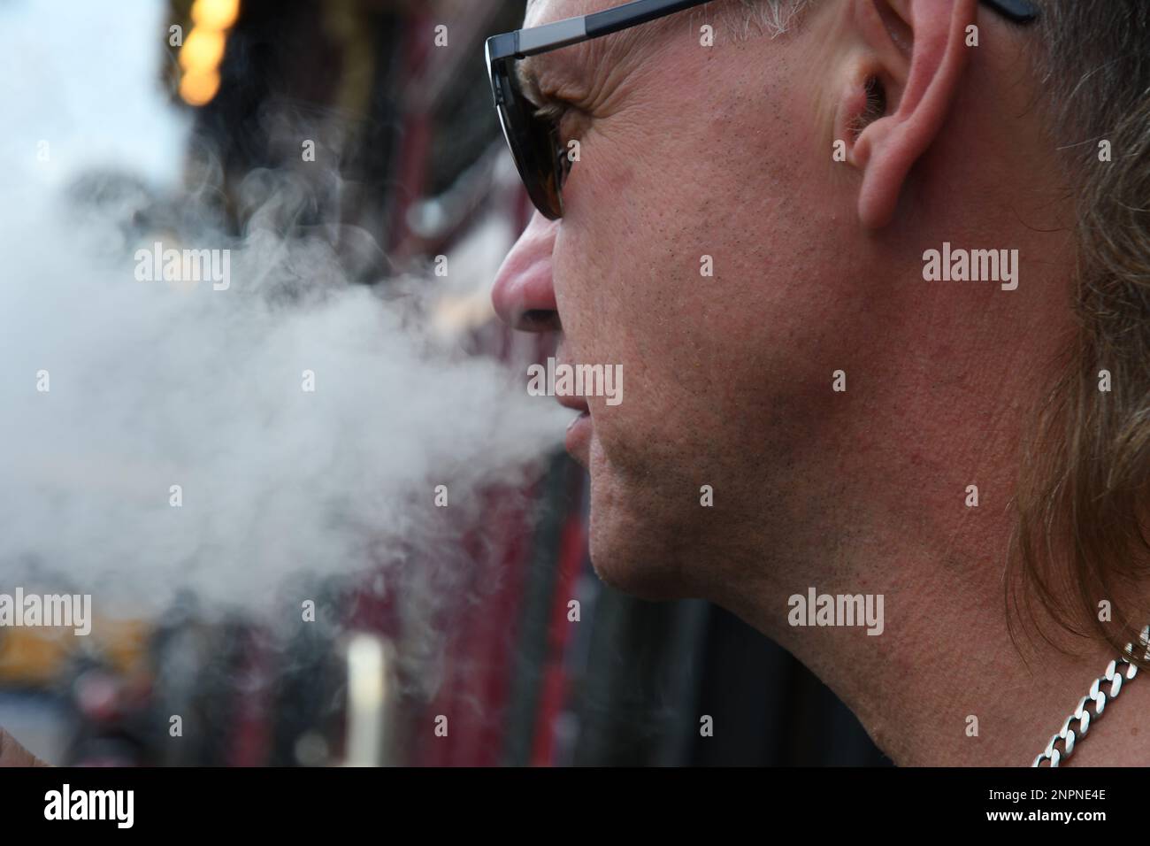 Copenhagen/Denmark 14.September 2018.. .Electrinic Cigarette and health ...