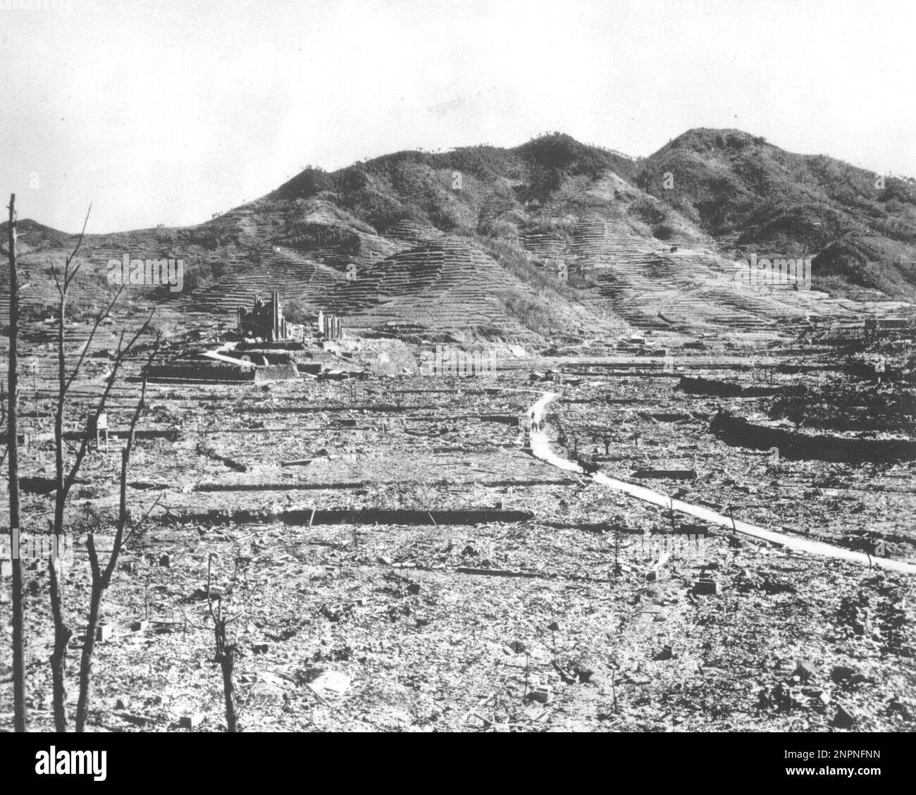 FILE - In this 1945, file photo, destroyed beyond recognition, the ...