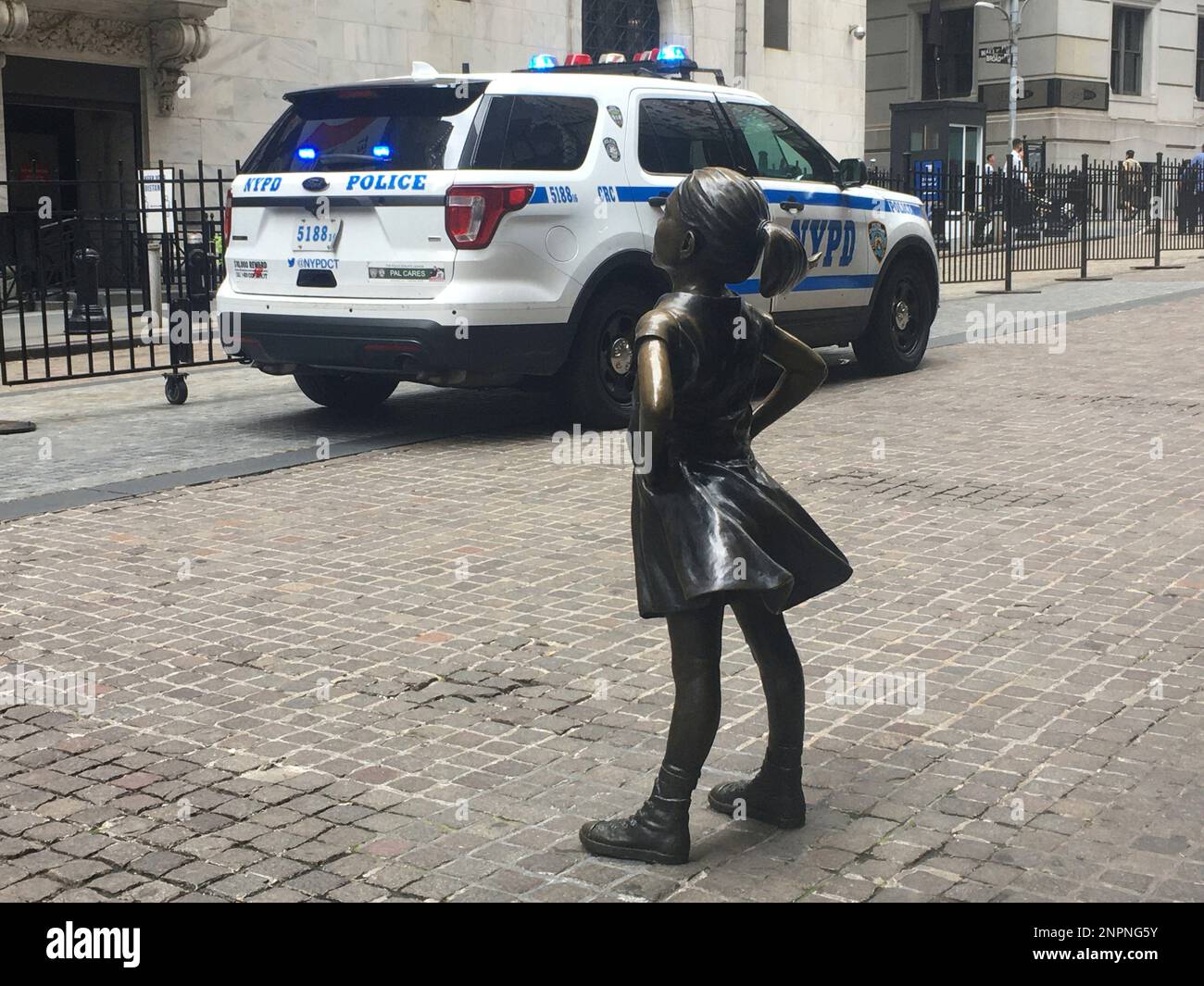 Photo by: STRF/STAR MAX/IPx 2020 8/7/20 The Fearless Girl Statue is ...