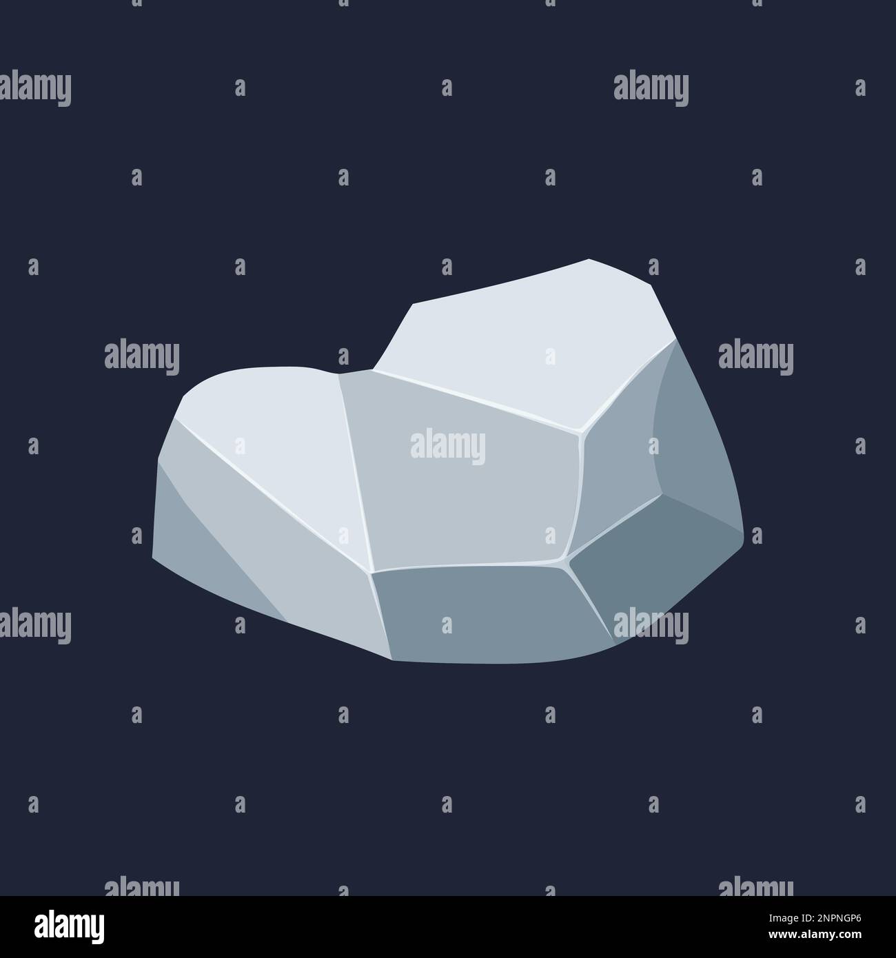 Silver rock Stock Vector Images - Alamy