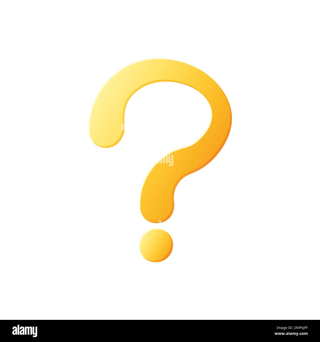 Game UI asset. Gaming user interface question mark icon. vector ...