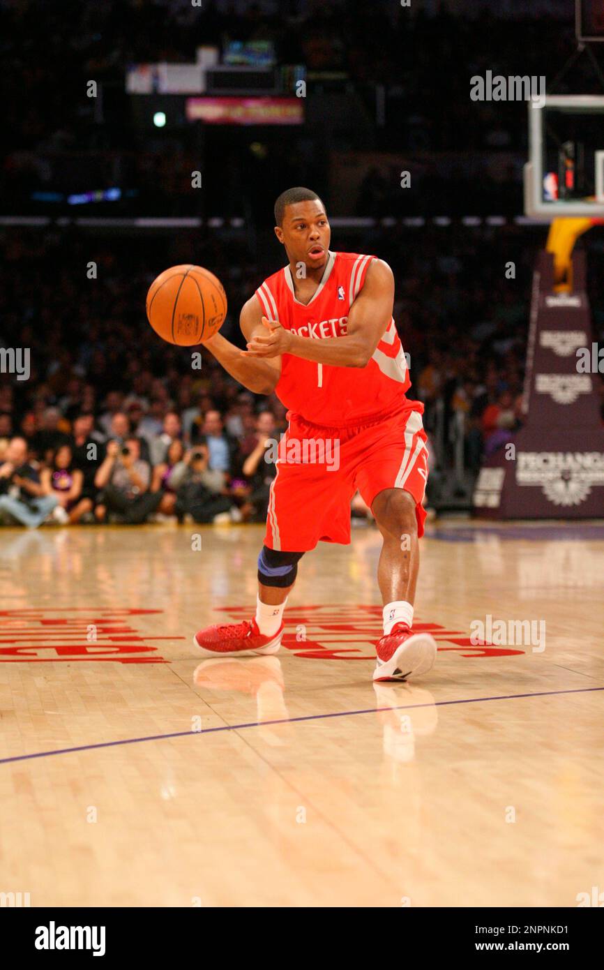 Houston Rockets guard Kyle Lowry (7) makes a move with the basketball ...
