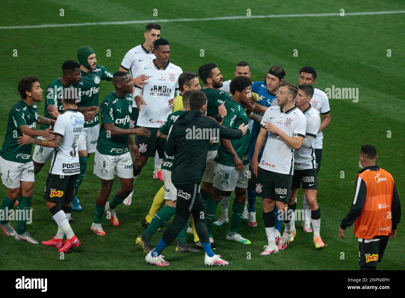 Sp Sao Paulo 08 05 2020 Paulista 2020 Corinthians X Palmeiras
