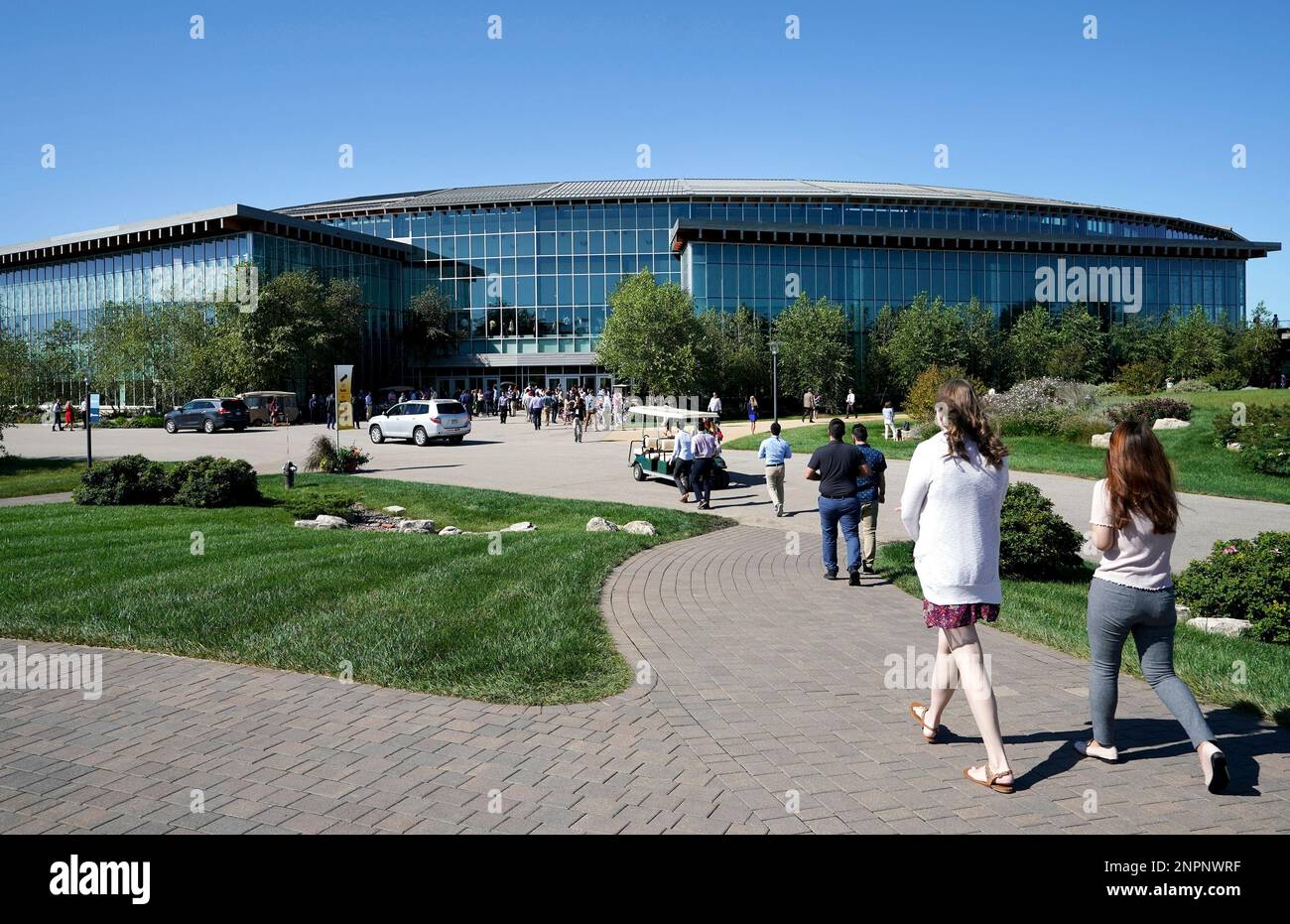 Epic Systems' Deep Space Auditorium in Verona, Wis. campus, pictured ...