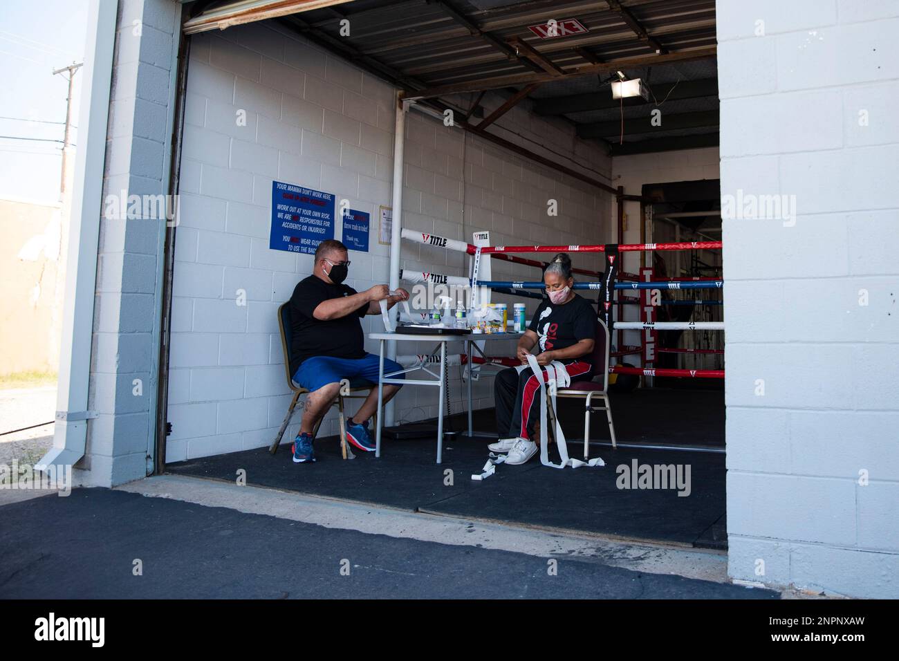 West Texas Knockout Boxing Club owner Henry Hernandez and coach Gloria ...