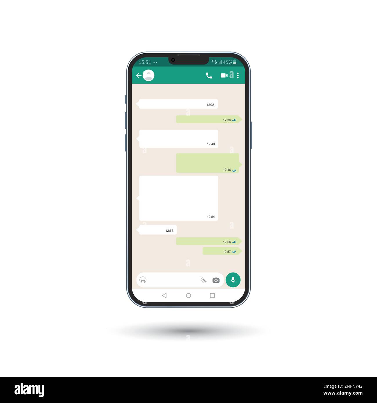Messenger UI template, Social communication app mockup, chat ...