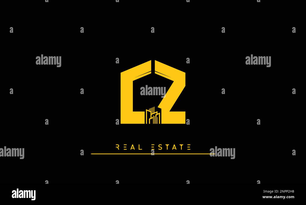 Cz real estate logo hi-res stock photography and images - Alamy