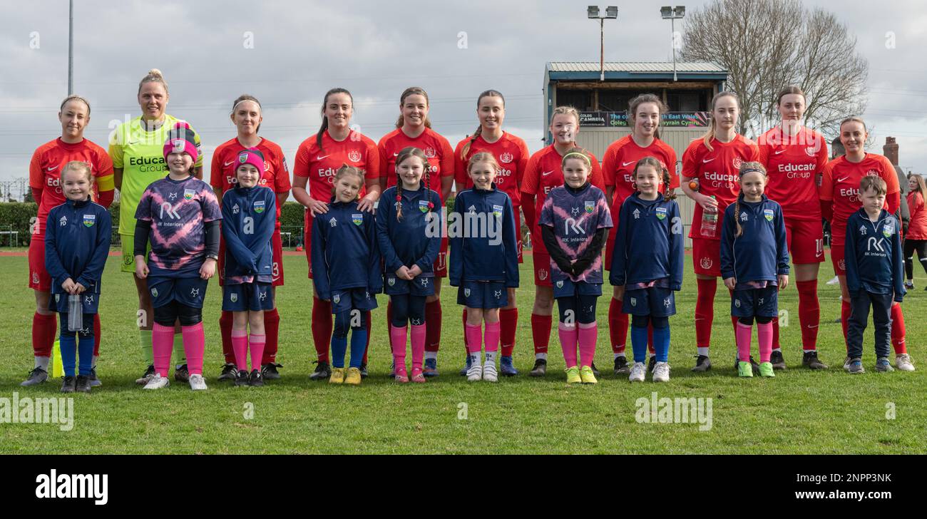 Connahs quay nomads football club women hi-res stock photography and ...