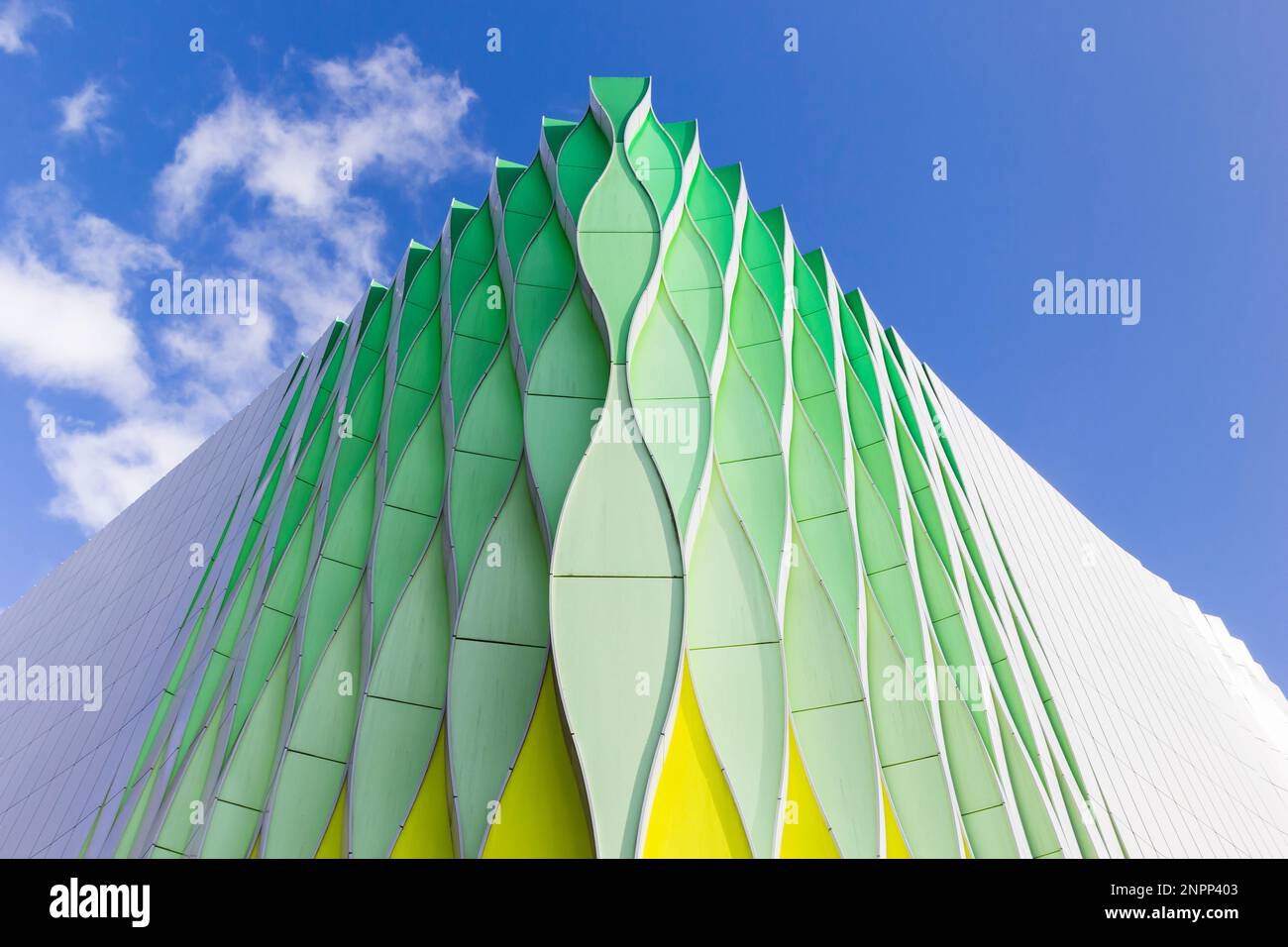 Modern architecture of the University hospital in Groningen ...