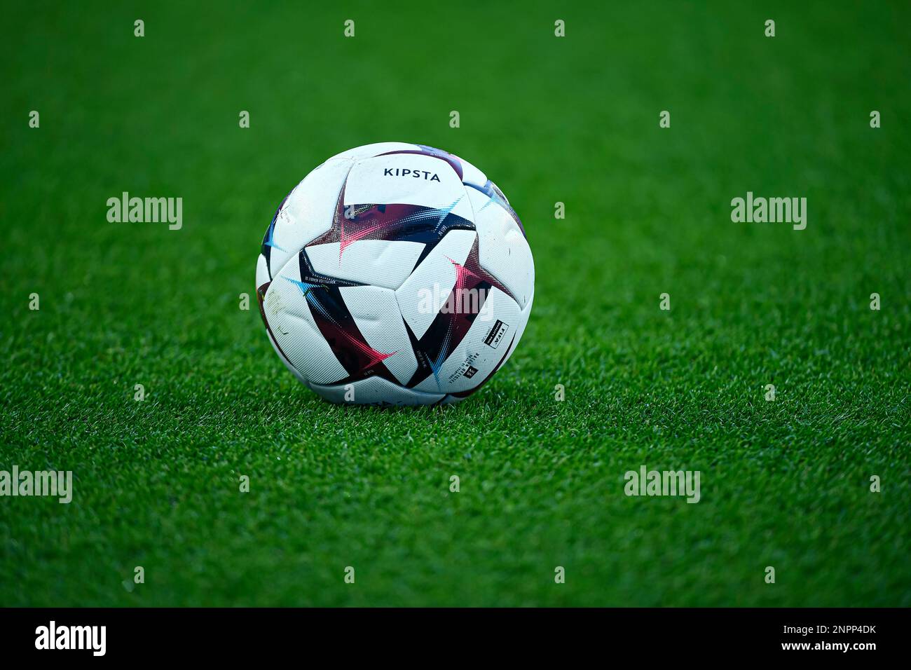 Illustration picture shows the official Ligue 1 Uber Eats KIPSTA ball ...