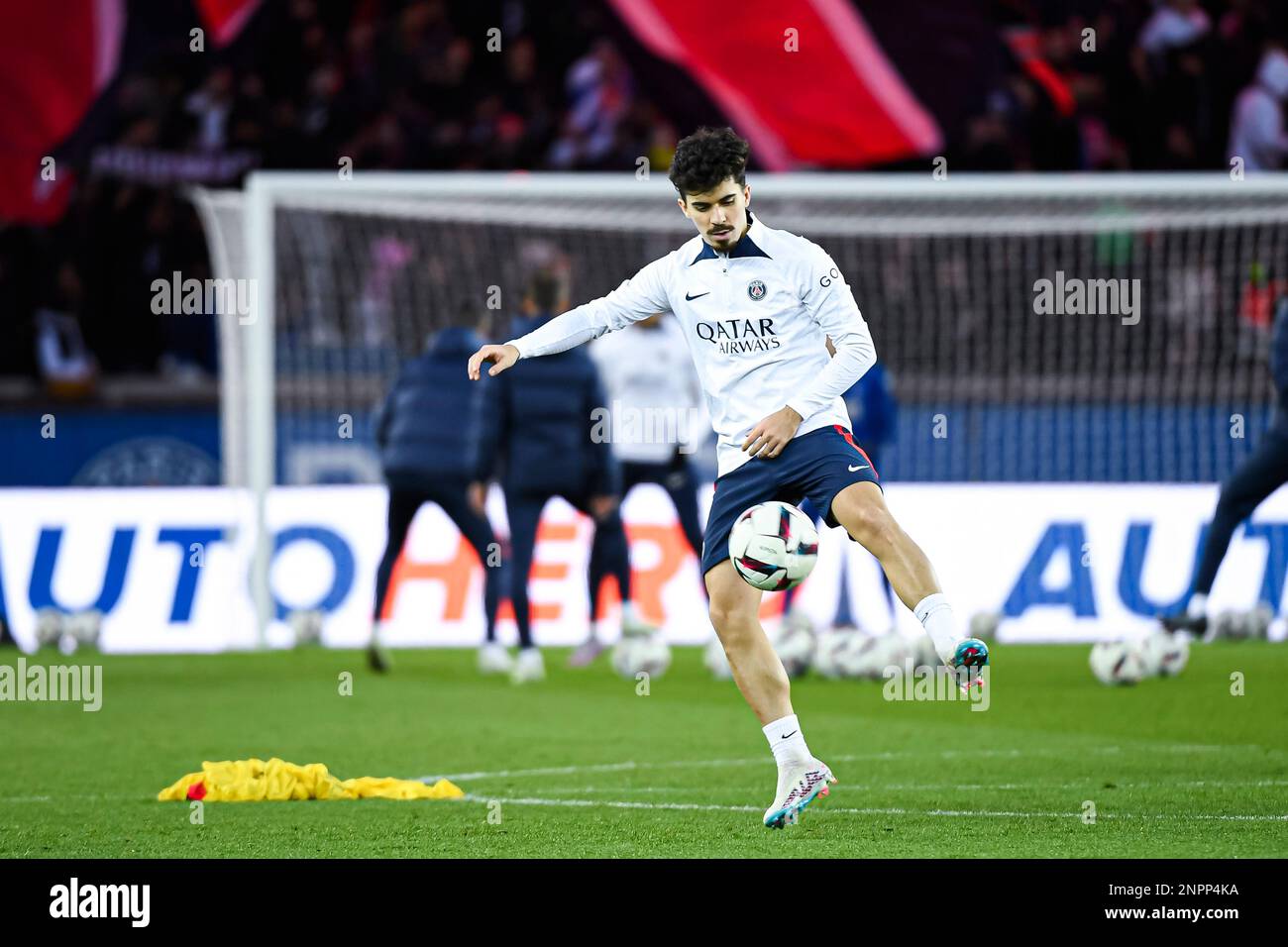 Vitor Machado Ferreira (Vitinha) during the public training of the ...