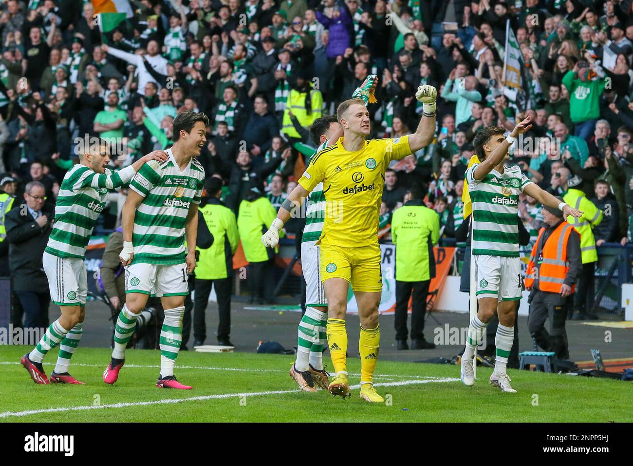 Glasgow, UK. 26th Feb, 2023. UK. In the final of the Viaplay Cup ...