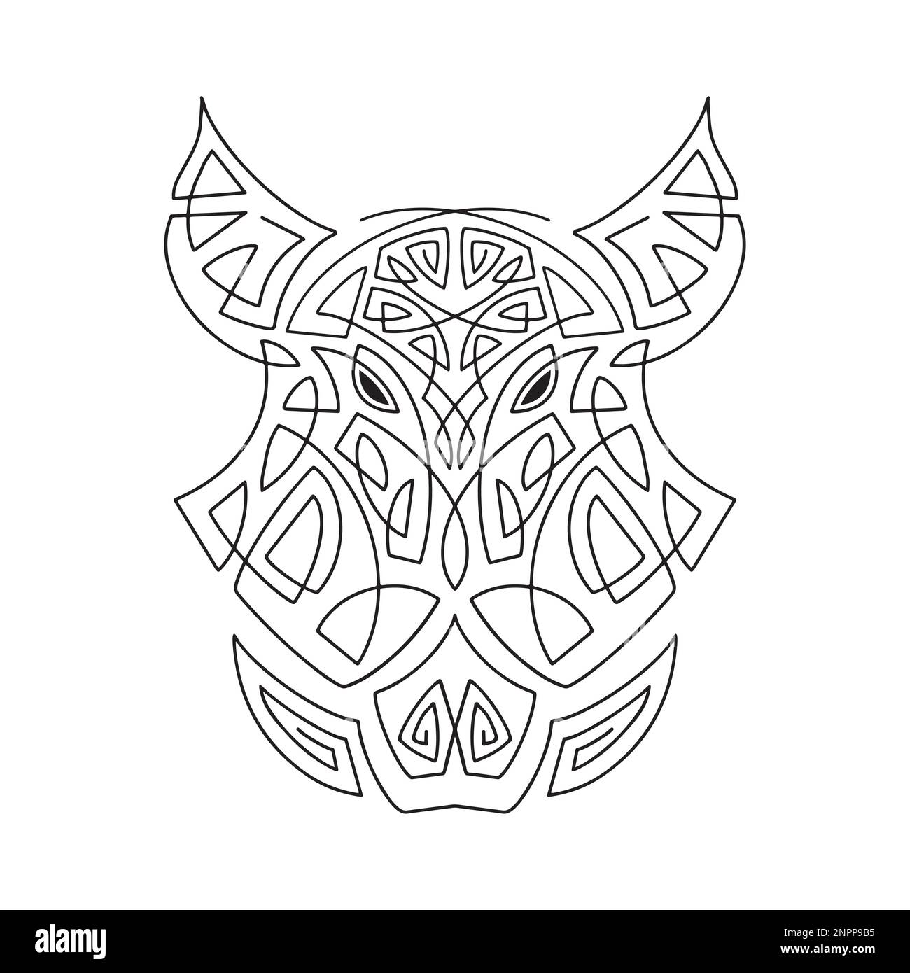 Celtic Boar Drawing
