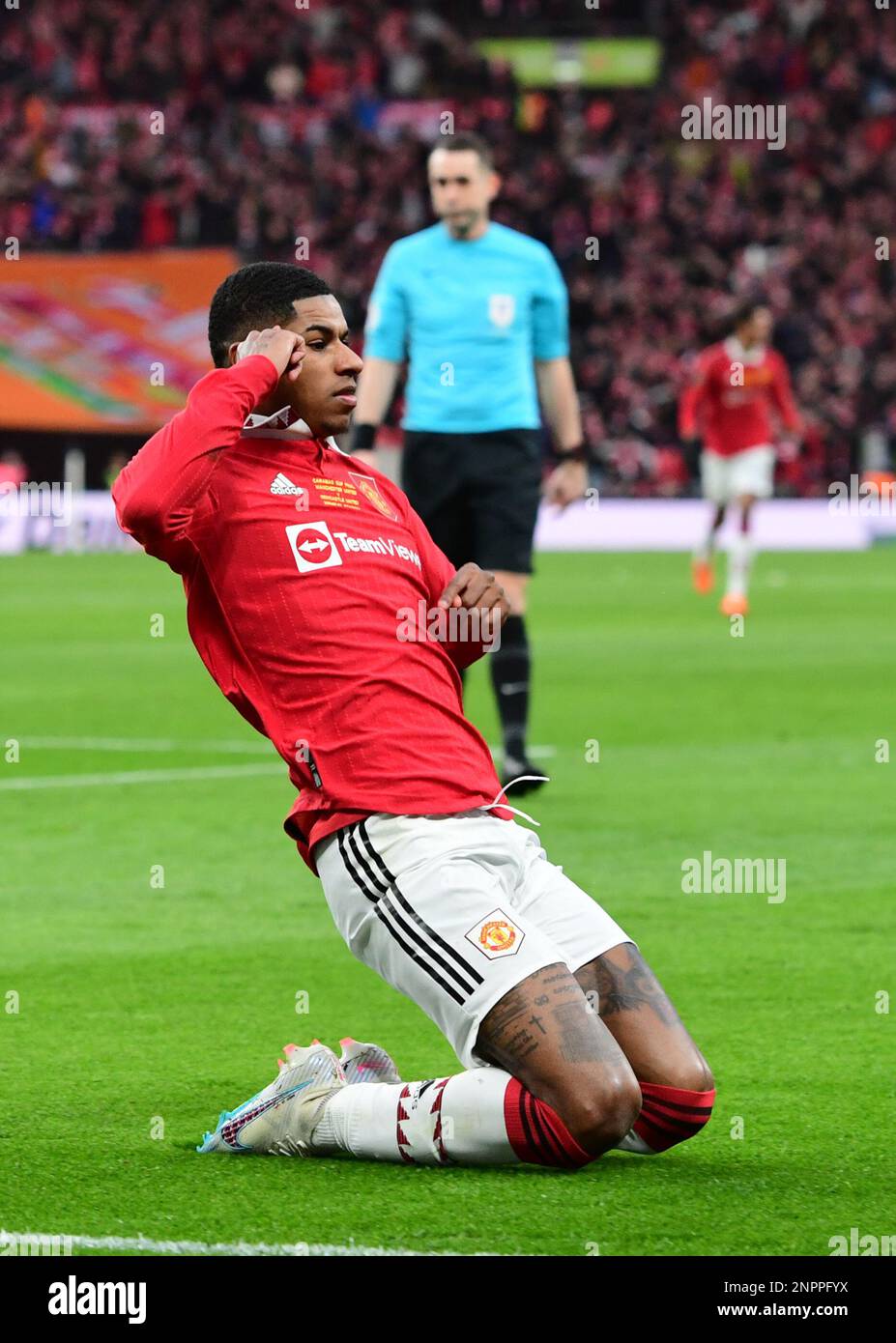Marcus rashford manchester united 2023 hi-res stock photography and images - Alamy
