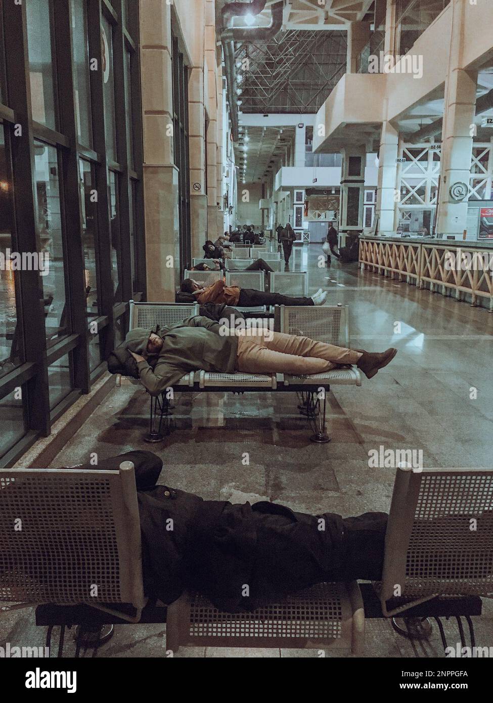 Antalya, Turkiye. 26th Feb, 2023. Antalya has a large and busy bus ...