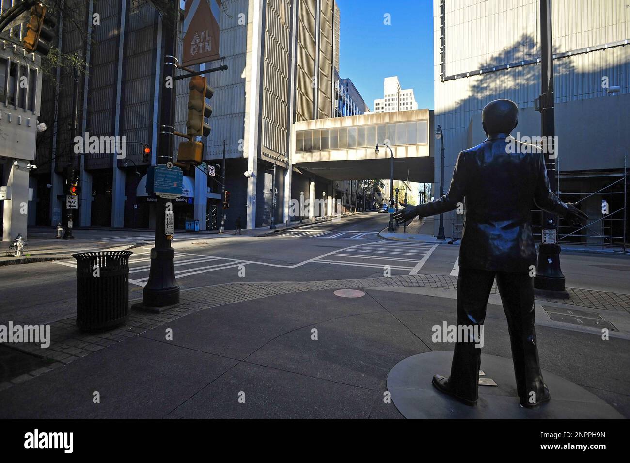 ATLANTA, GA - MARCH 25: The intersections of Andrew Young International ...