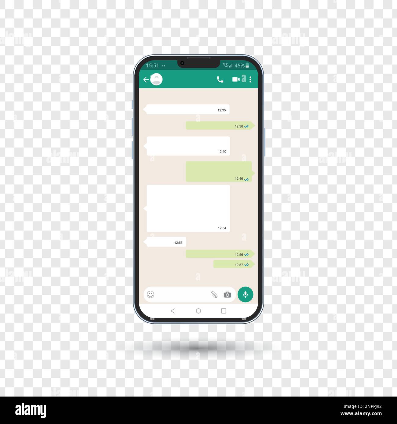 Messenger UI template, Social communication app mockup, chat ...