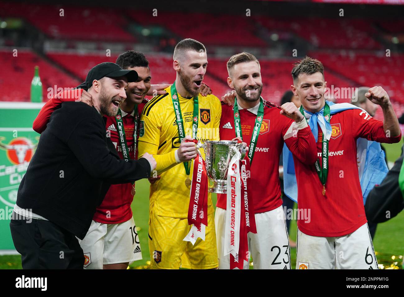 Christian eriksen casemiro hi-res stock photography and images - Alamy