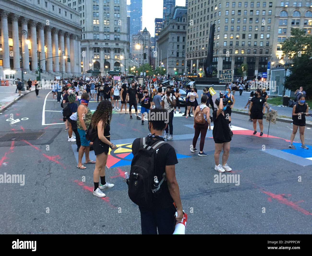 Photo by: STRF/STAR MAX/IPx 2020 7/30/20 Protesters organize throughout ...