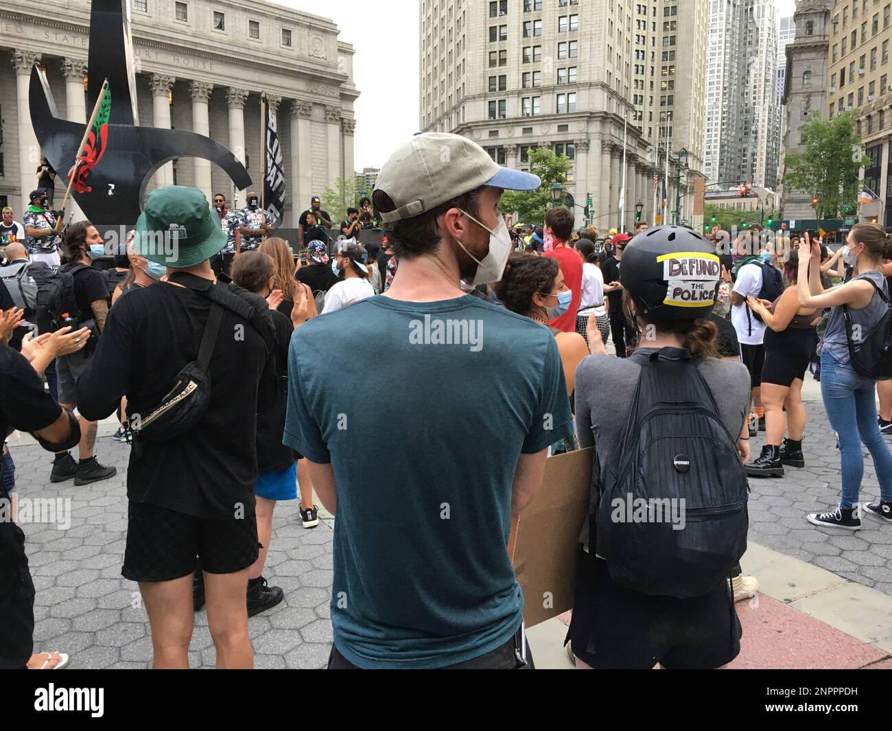Photo by: STRF/STAR MAX/IPx 2020 7/30/20 Protesters organize throughout ...