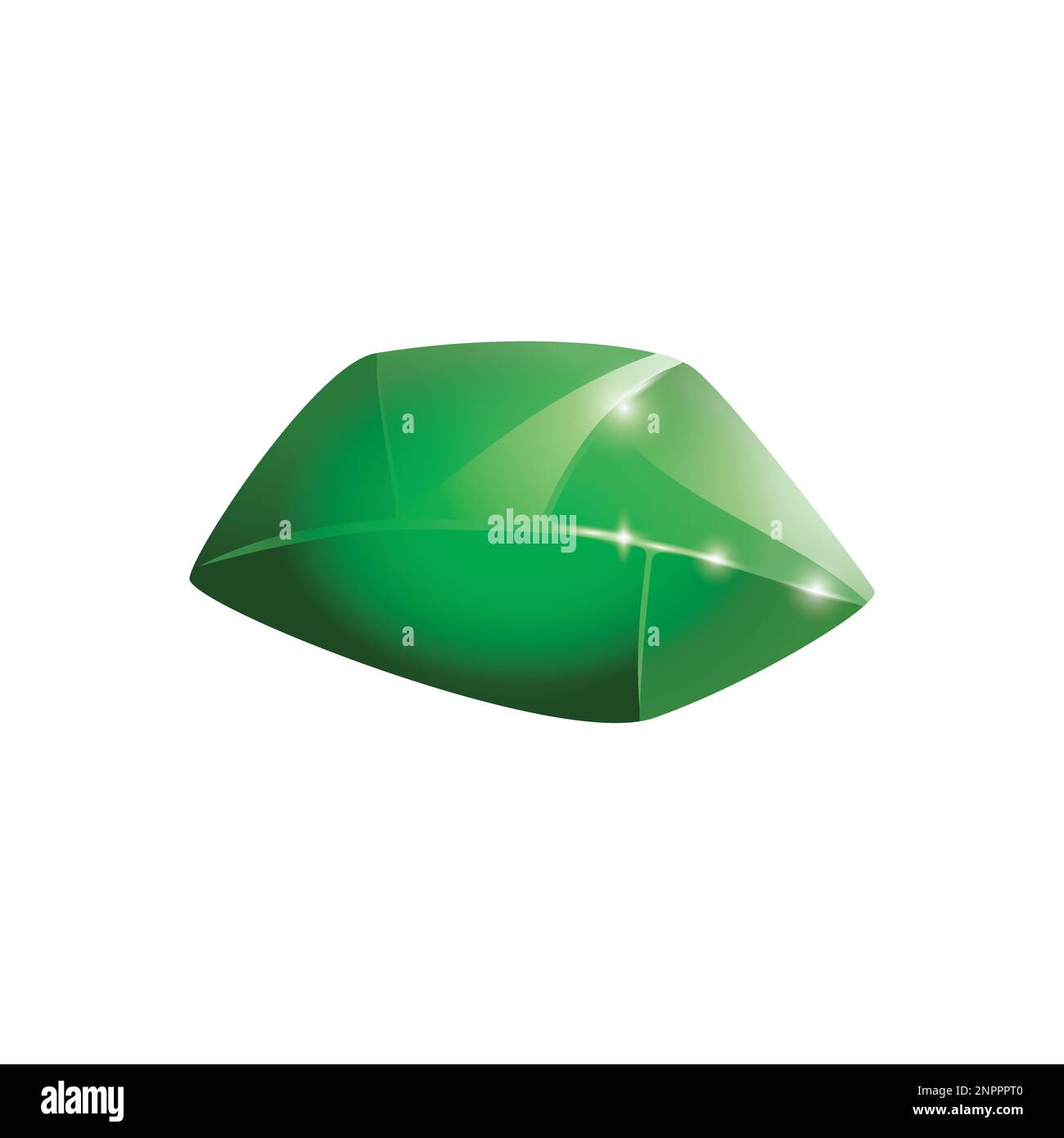 Crystal and natural mineral. Cartoon Magic Gemstone. Game asset. vector ...