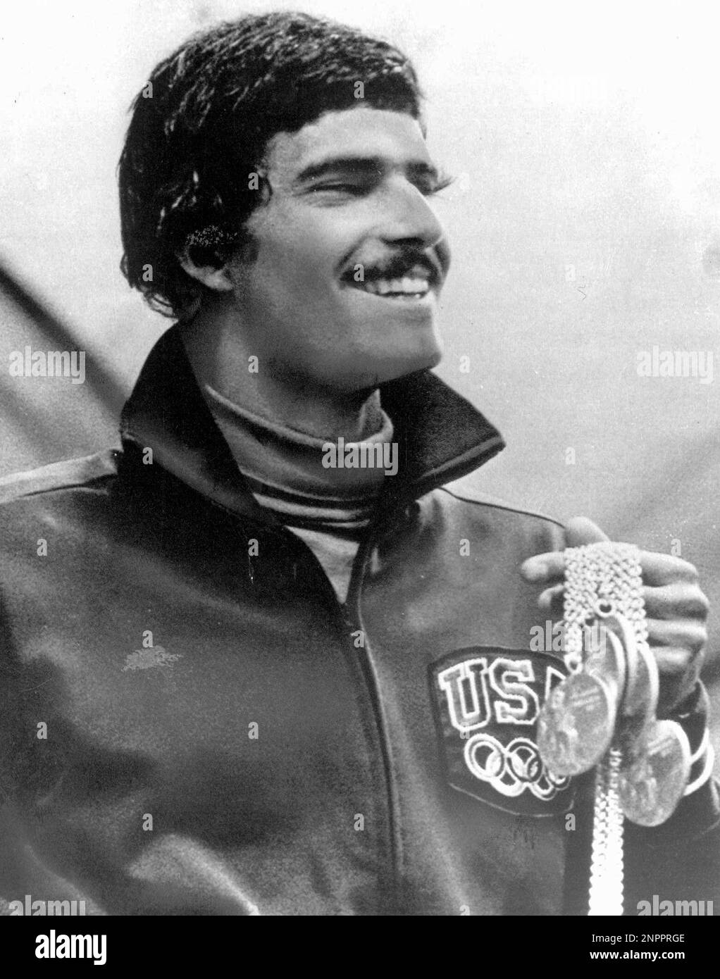 FILE - In this Aug. 31, 1972, file photo, American swimmer Mark Spitz ...
